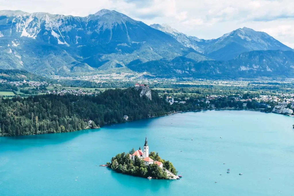 Mejores miradores del LAGO BLED |Cómo llegar + Mapa| 💚